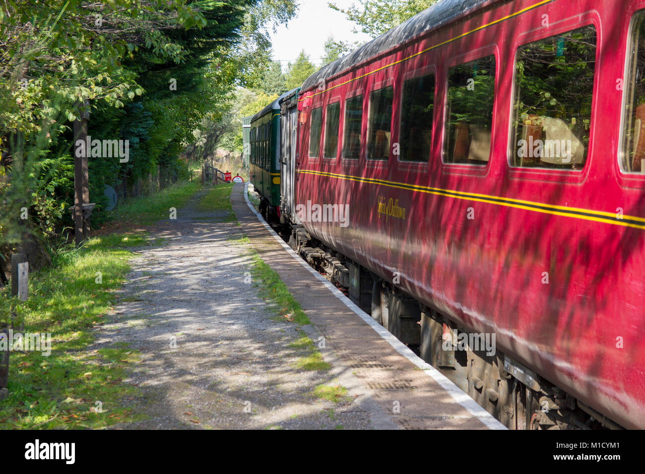 Raiway station dufftown hi-res stock photography and images - Alamy