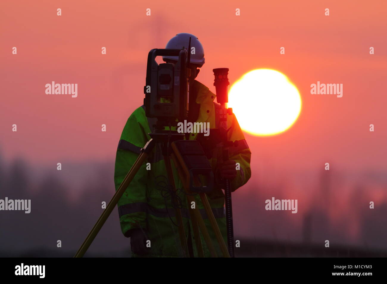 Surveying equipment hi-res stock photography and images - Alamy