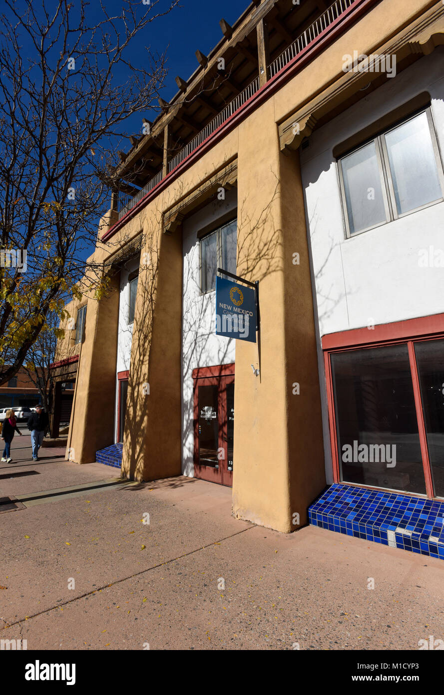 Downtown santa fe hi-res stock photography and images - Alamy