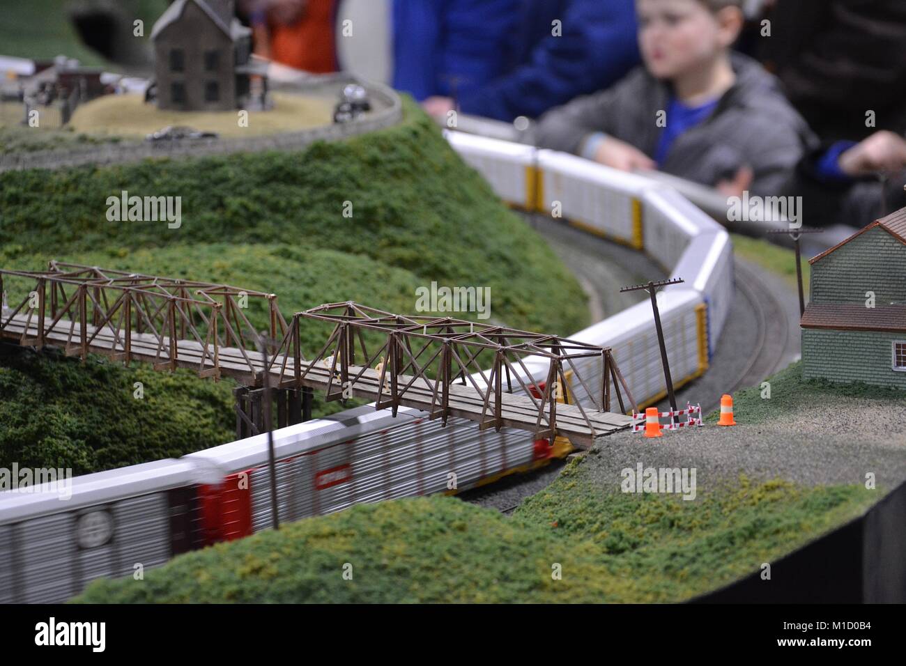 Model trains and scale landscapes at the Amherst Railroad Society Model ...