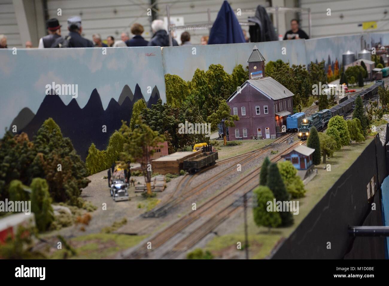 Model trains and scale landscapes at the Amherst Railroad Society Model ...
