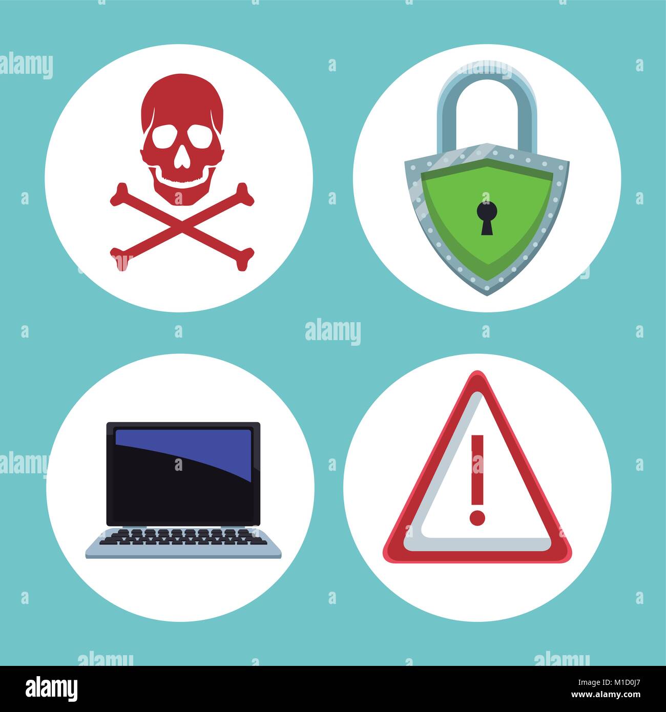 Cyber security icons Stock Vector Image & Art - Alamy