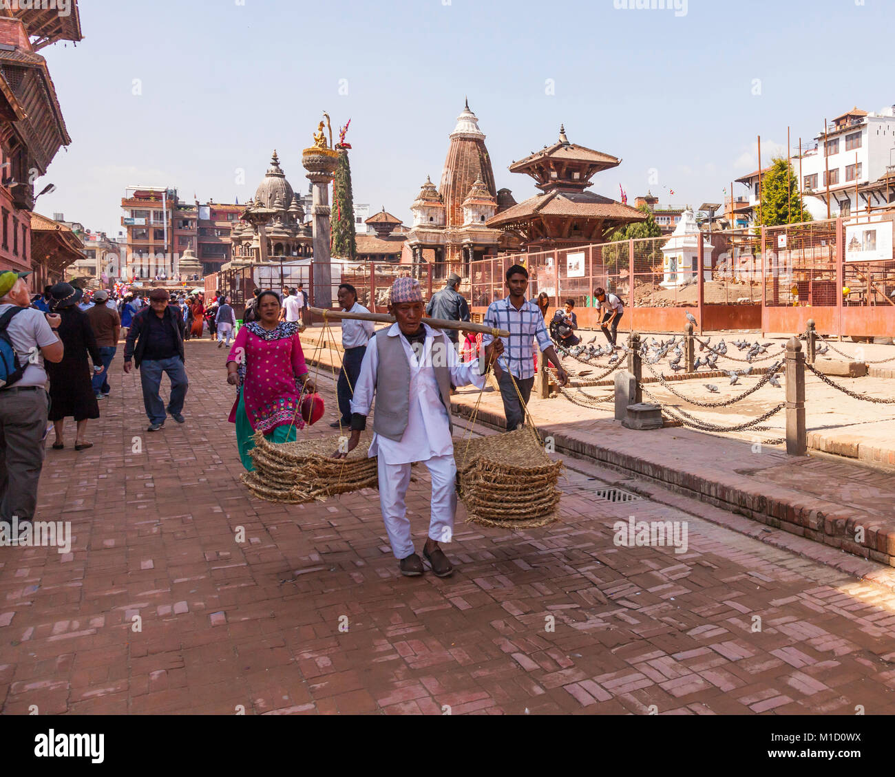 Young Hindu Boys in ceremony in Patan Kathmandu, Nepal,Asia Stock Photo ...