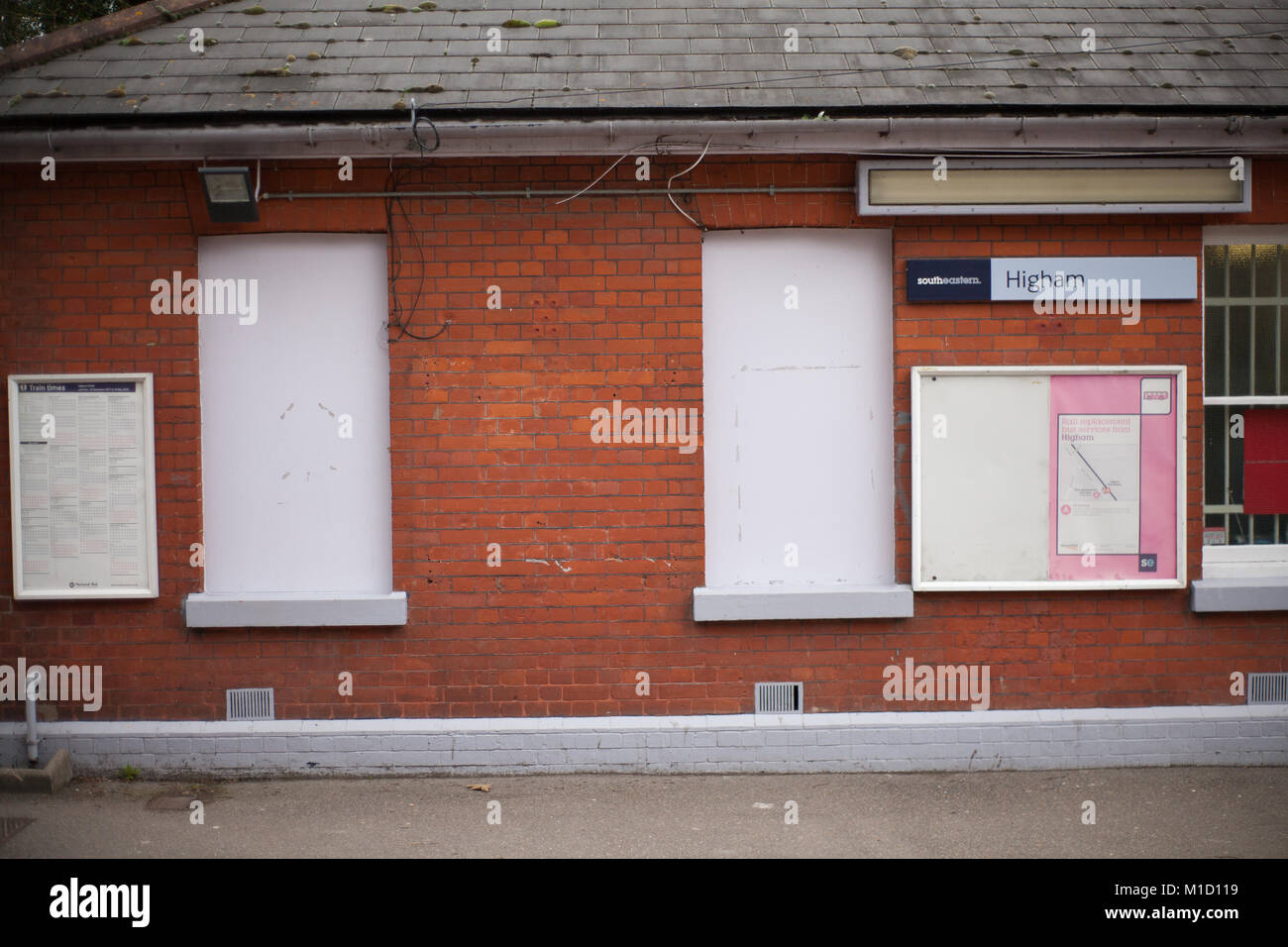 Higham Kent railway statoion Stock Photo - Alamy