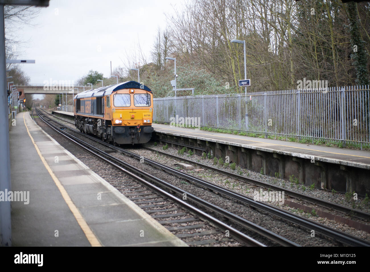 Victorian rural train station hi-res stock photography and images - Alamy