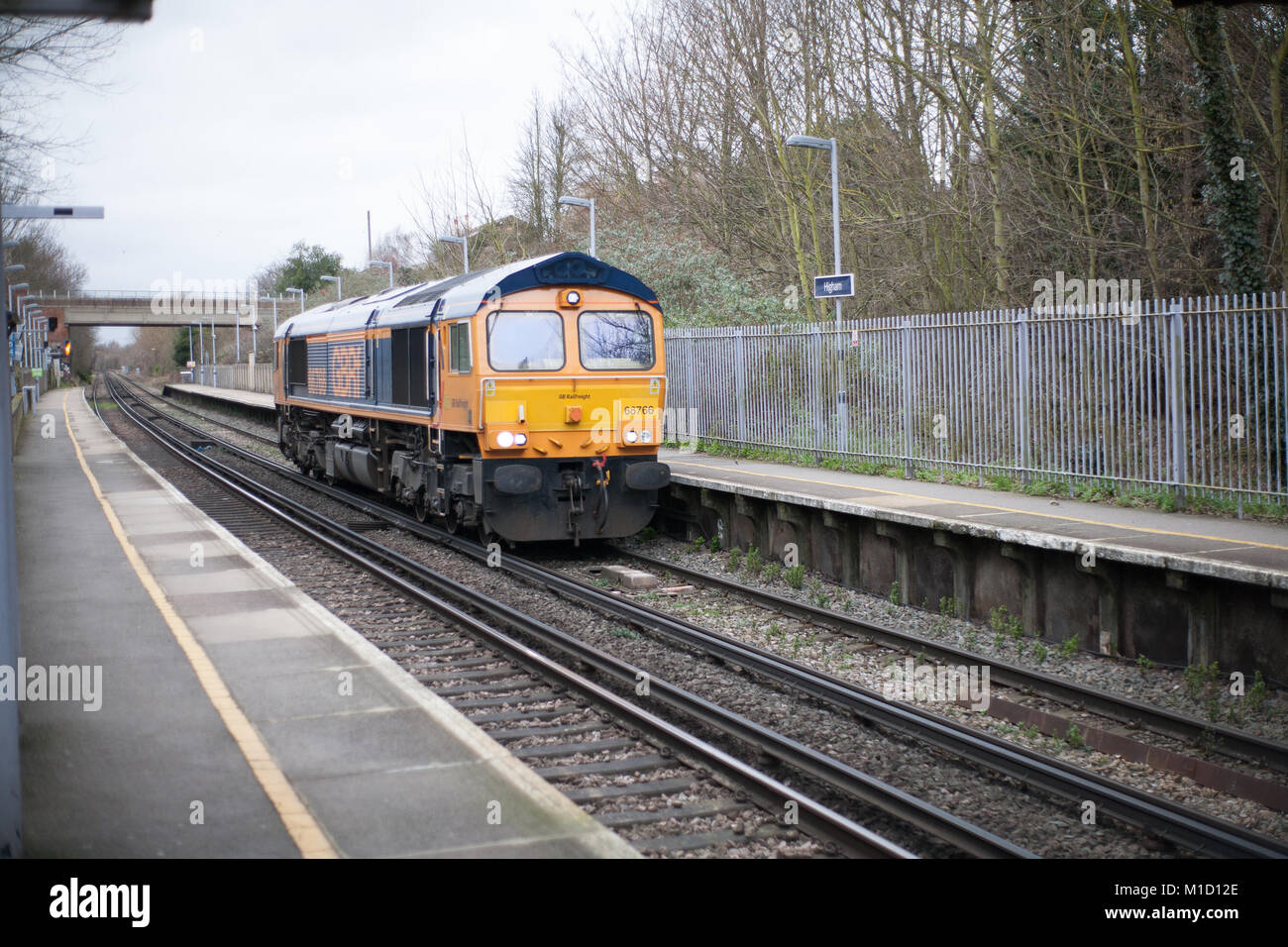 Higham Kent railway statoion Stock Photo - Alamy