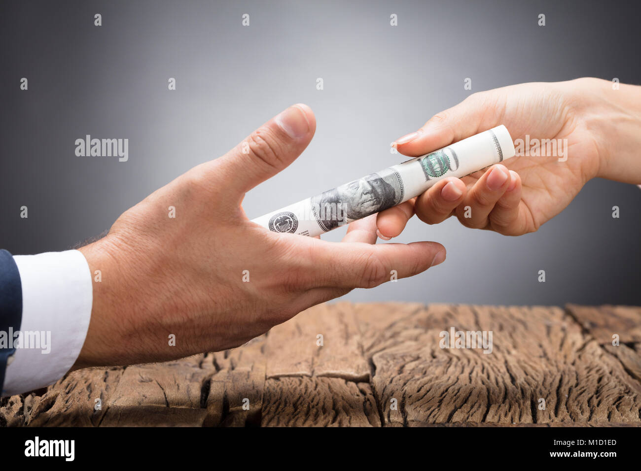 Handover bribe hi-res stock photography and images - Alamy