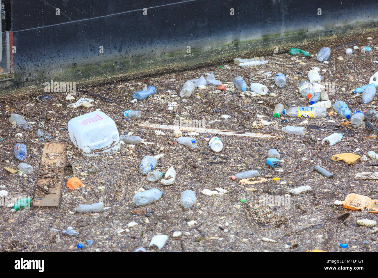 Waste in river hi-res stock photography and images - Alamy