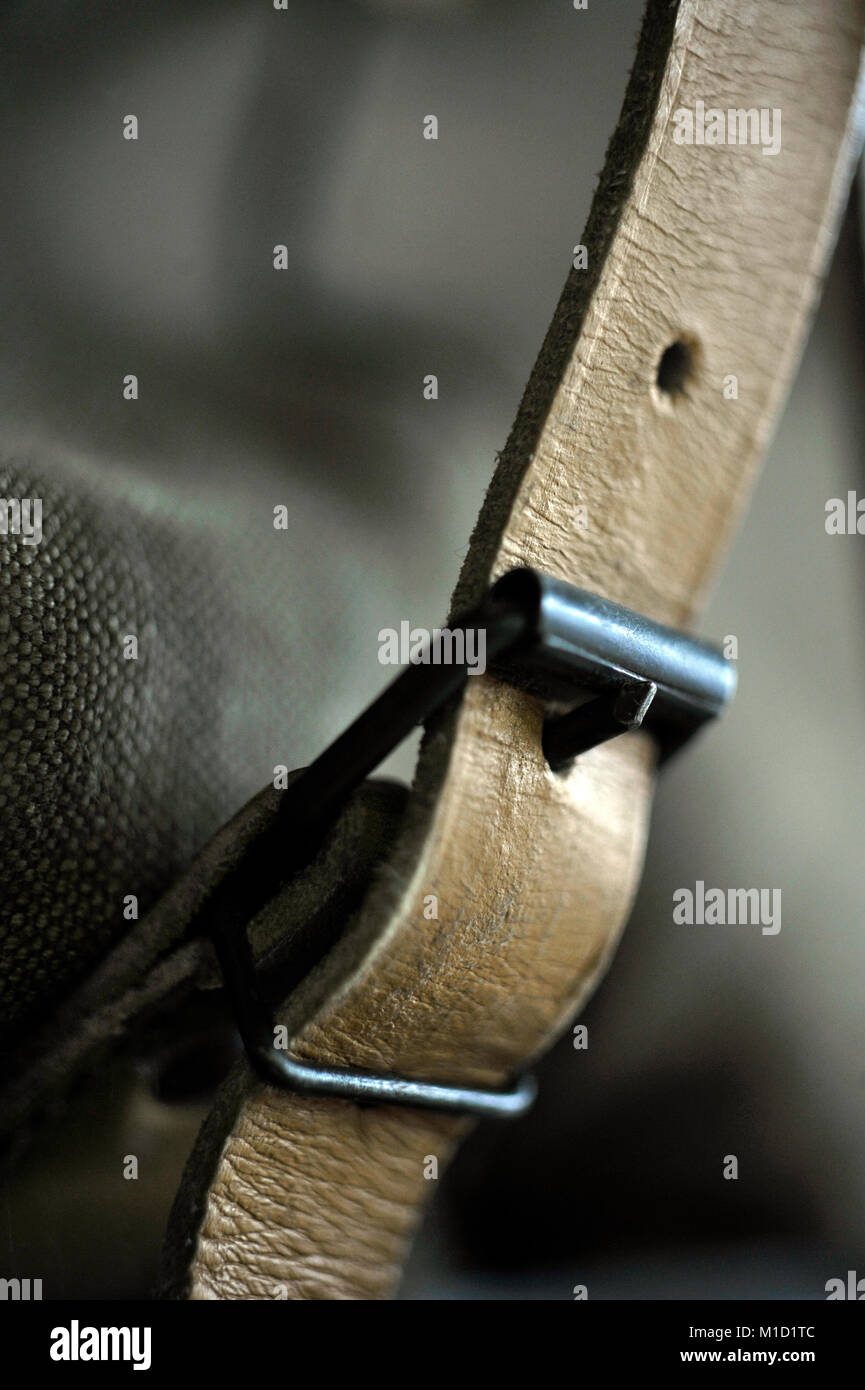 Strap worn hi-res stock photography and images - Alamy