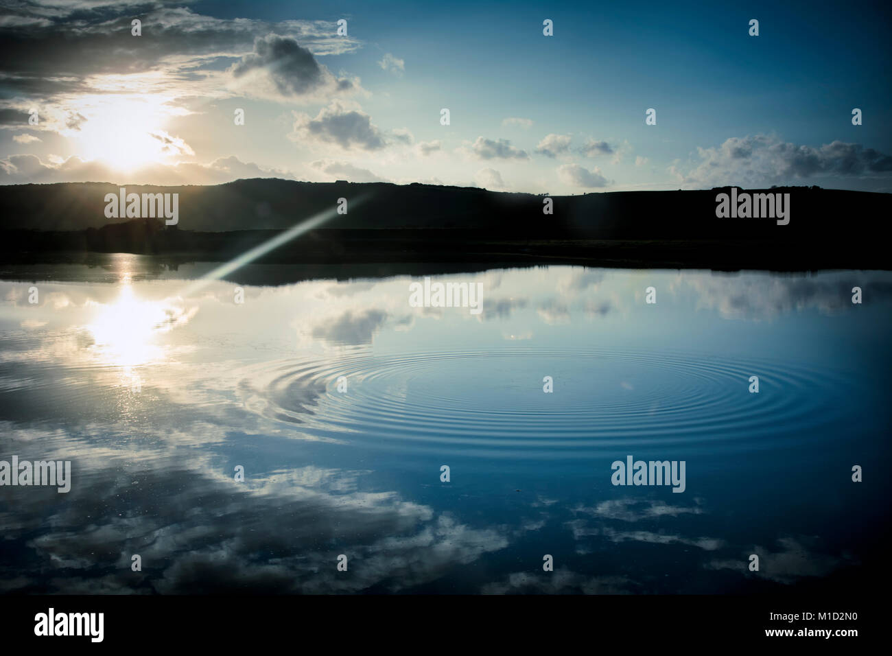 Rippling surface water hi-res stock photography and images - Alamy