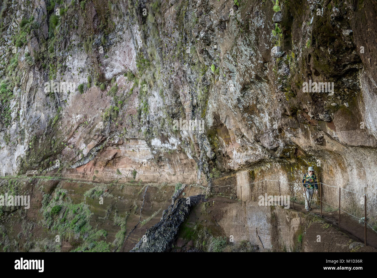 PR1 hiking trail from the Pico do Arieiro to Pico Ruivo, Madeira ...