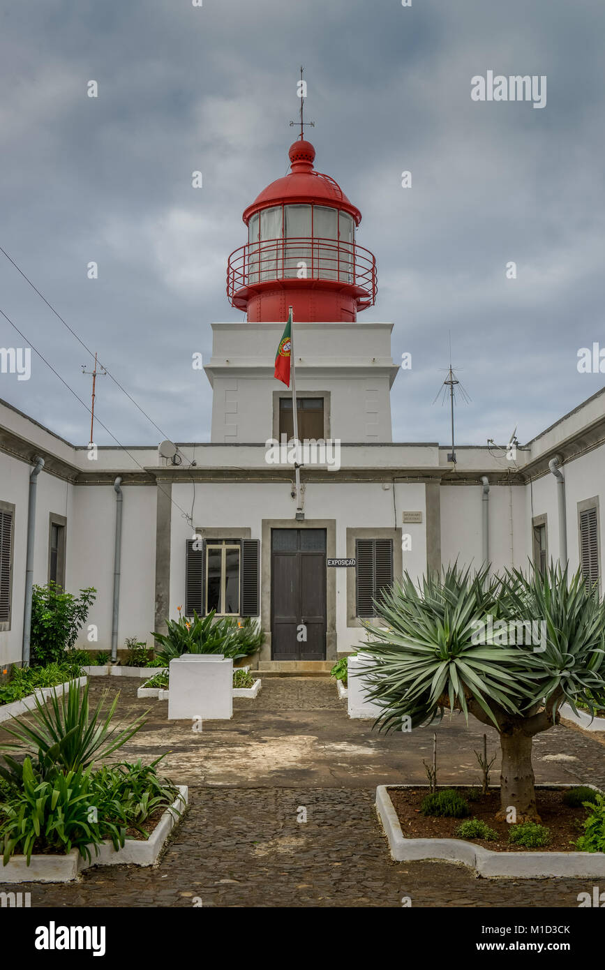 Lighthouse, Ponta do Pargo, Madeira, Portugal, Leuchtturm Stock Photo ...