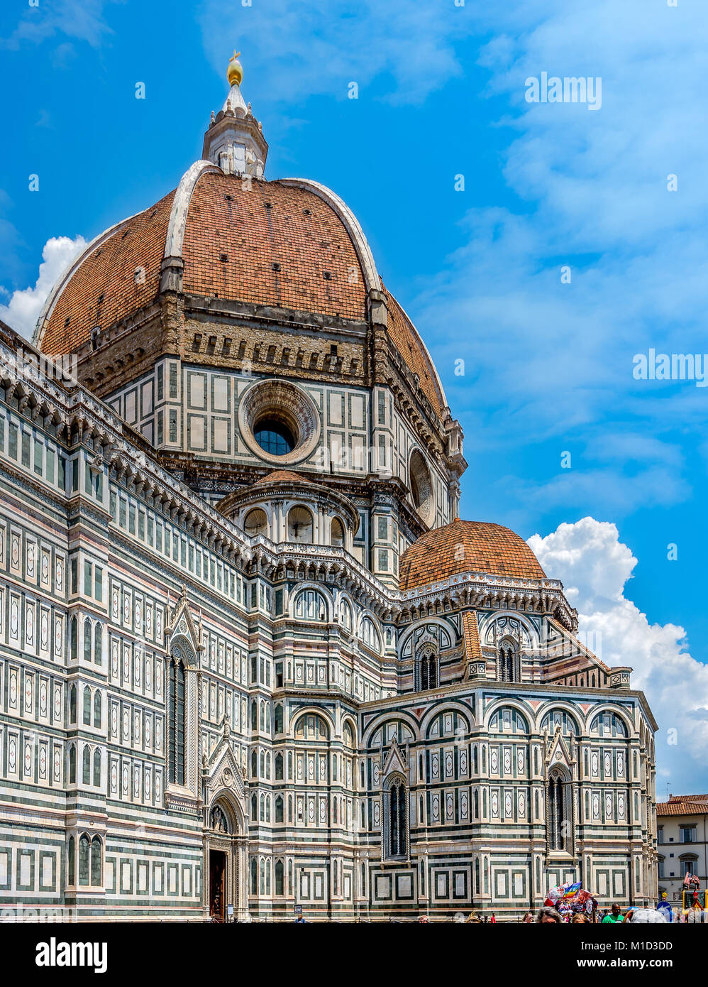 Cathedral of Santa Maria del Fiore is located in Florence, Italy Stock ...