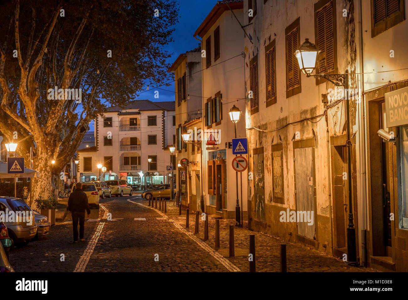 Old town of Machico, Madeira, Portugal, Altstadt, Machico Stock Photo ...