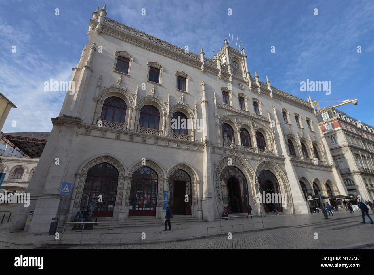Caminhos De Ferro do Rossio train station 'estacao de', Rossio, Lisbon ...
