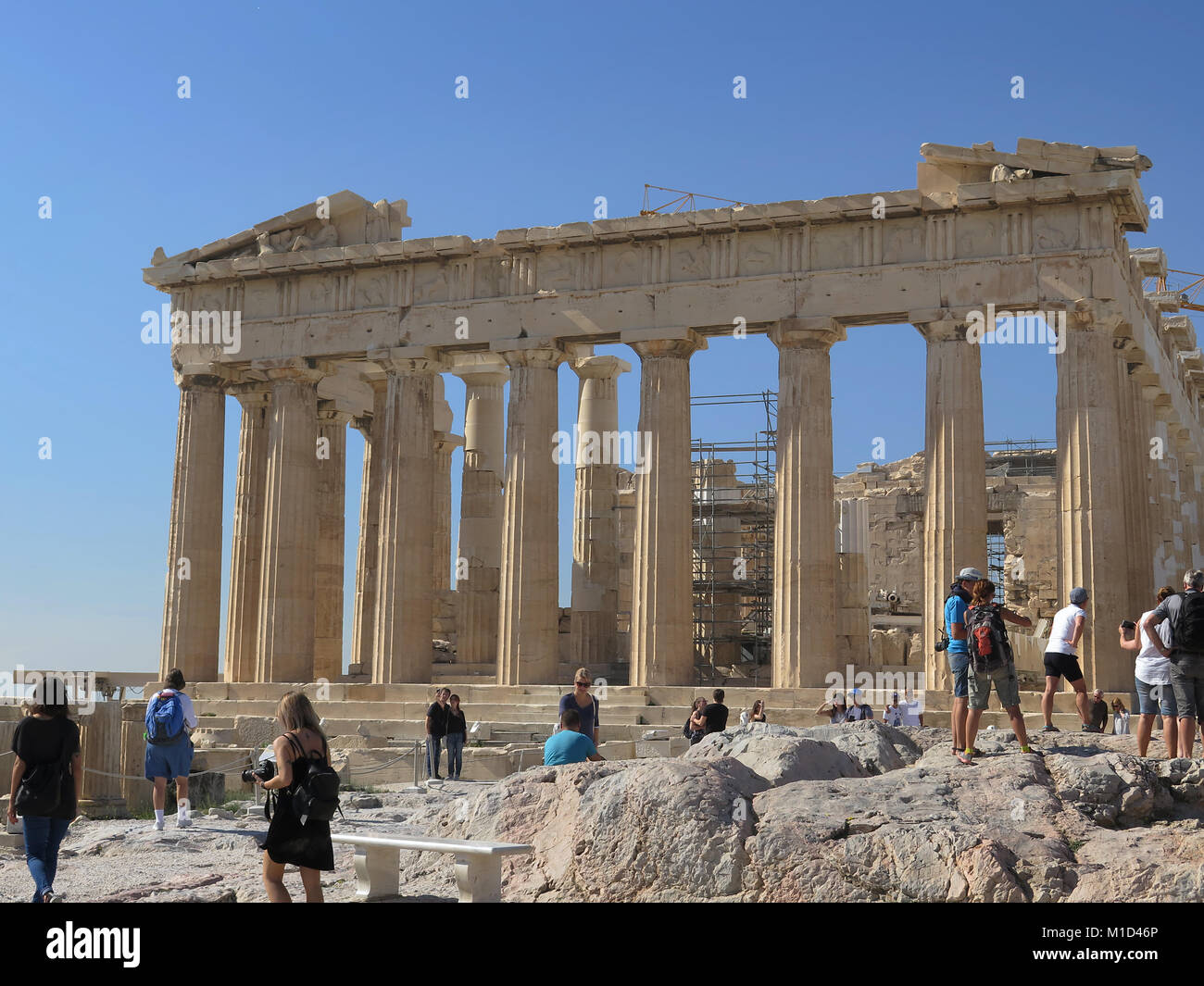 Parthenon, Akropolis, Athen, Griechenland Stock Photo - Alamy