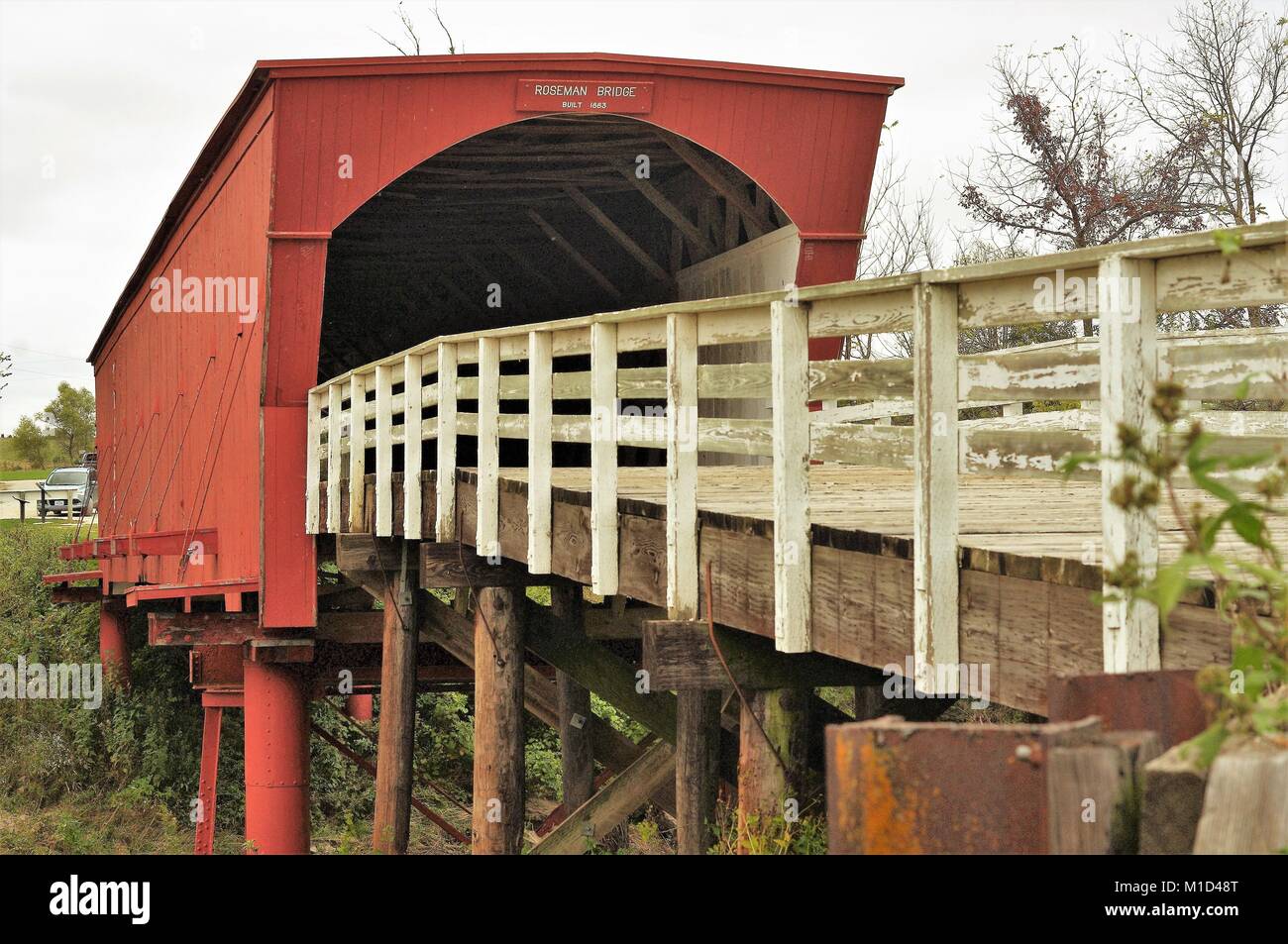 Madison county iowa bridge hi-res stock photography and images - Alamy