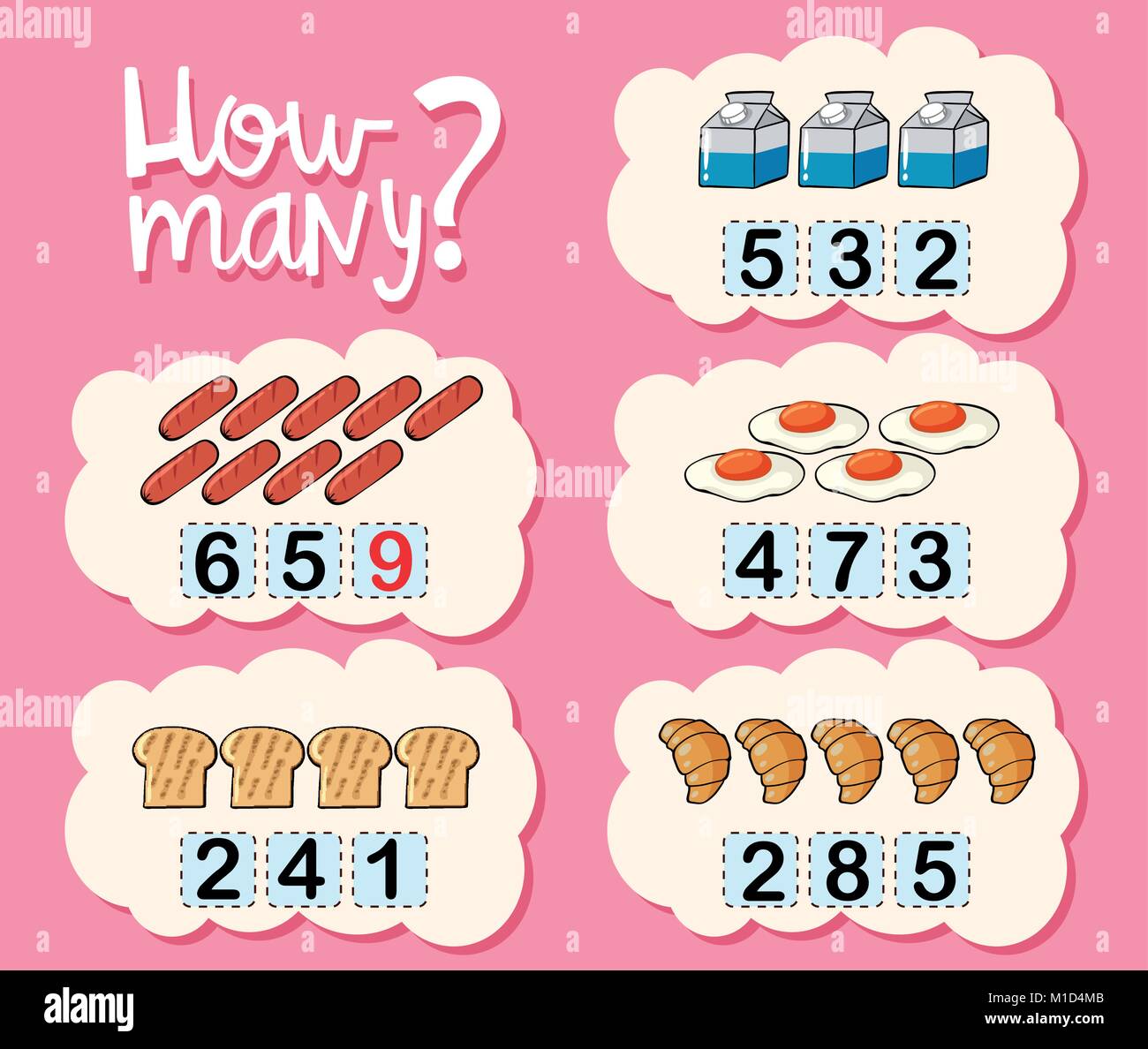 Sausage digit Stock Vector Images - Alamy