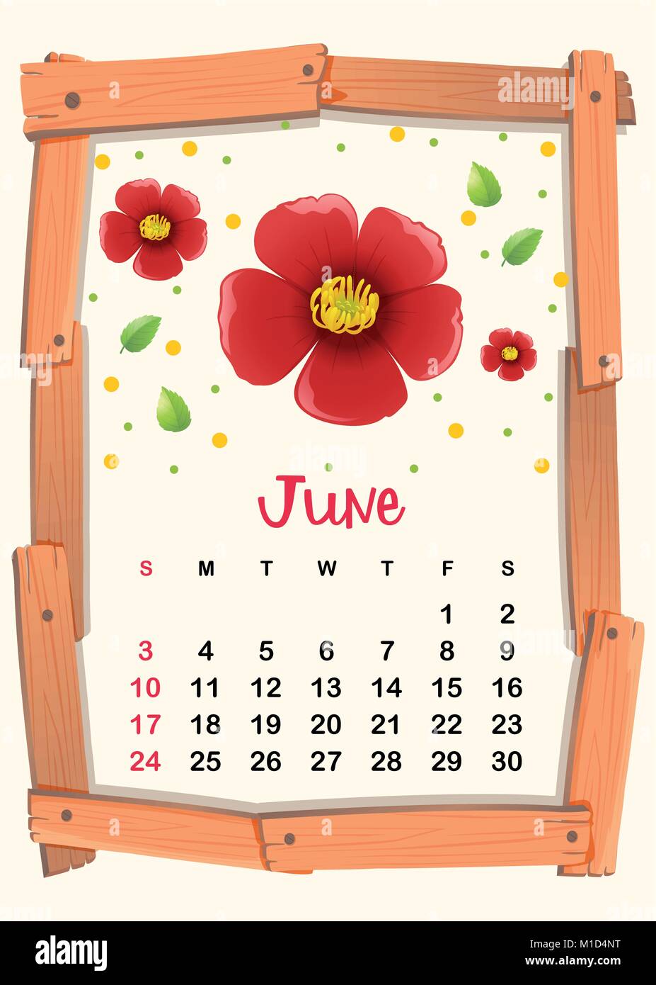 June gardening Stock Vector Images - Alamy