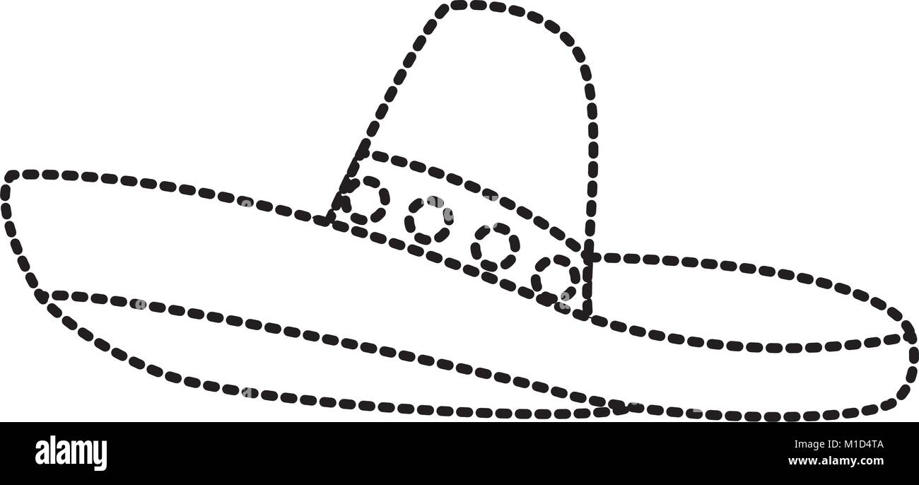 Mexican hat isolated Stock Vector Image & Art - Alamy