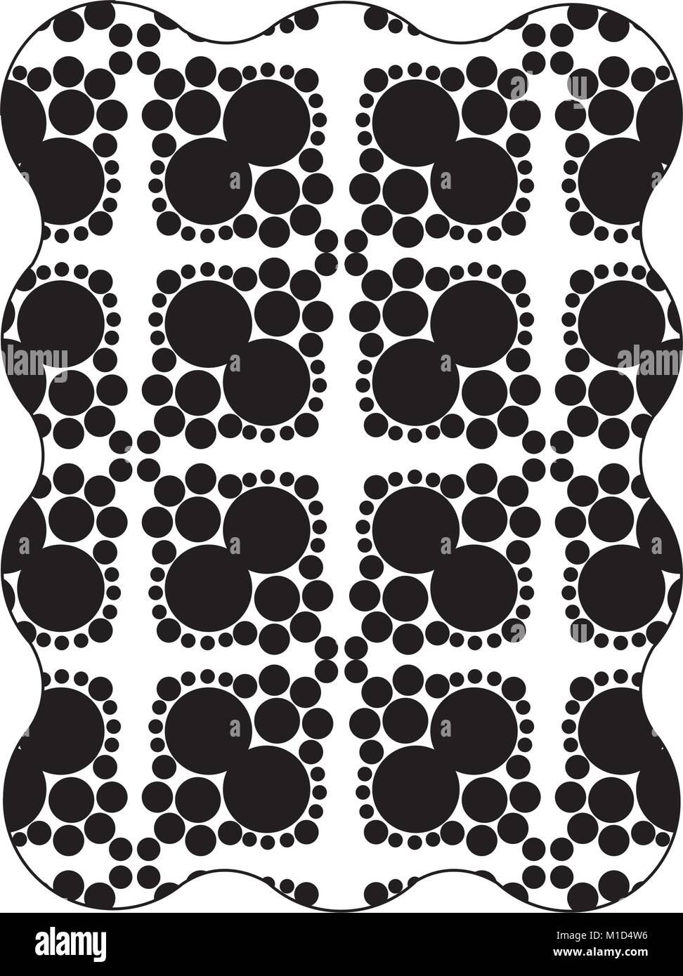 silhouette figure with graphic seamless pattern background design ...