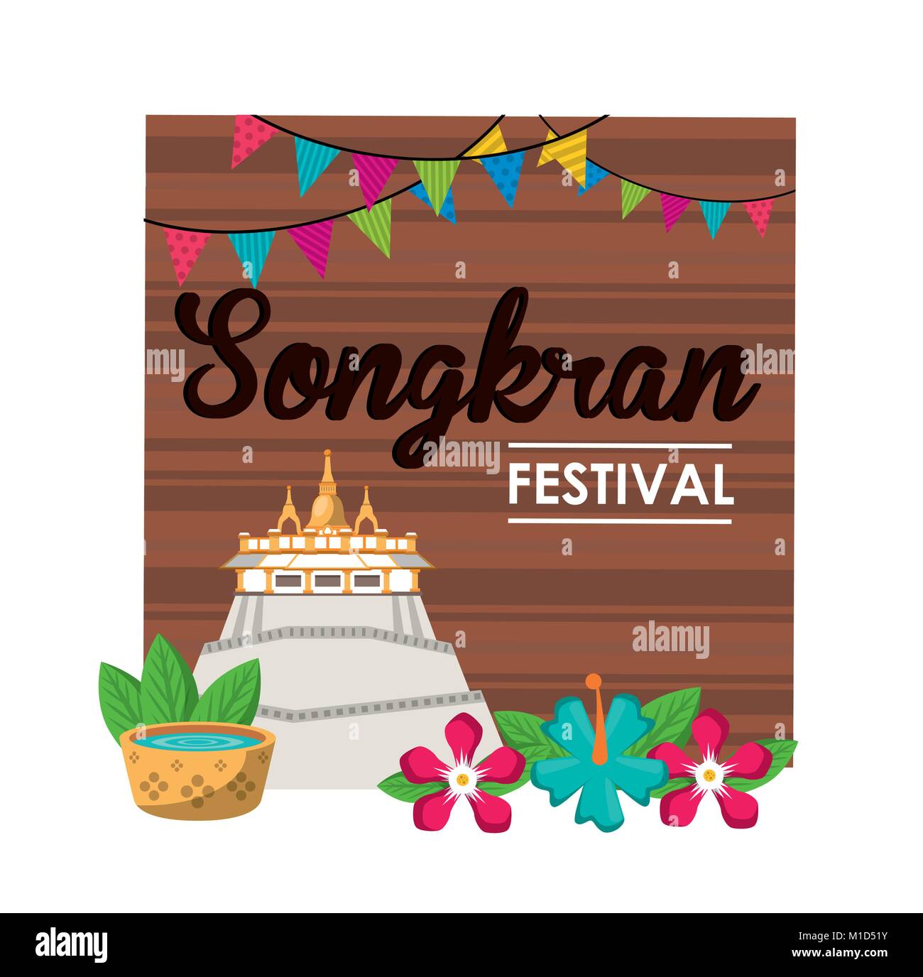 Palace illustration festival Stock Vector Images - Alamy