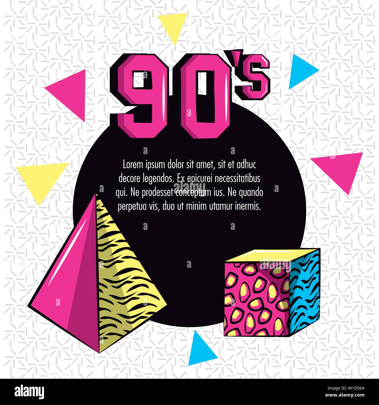 90s forever design Stock Vector Image & Art - Alamy
