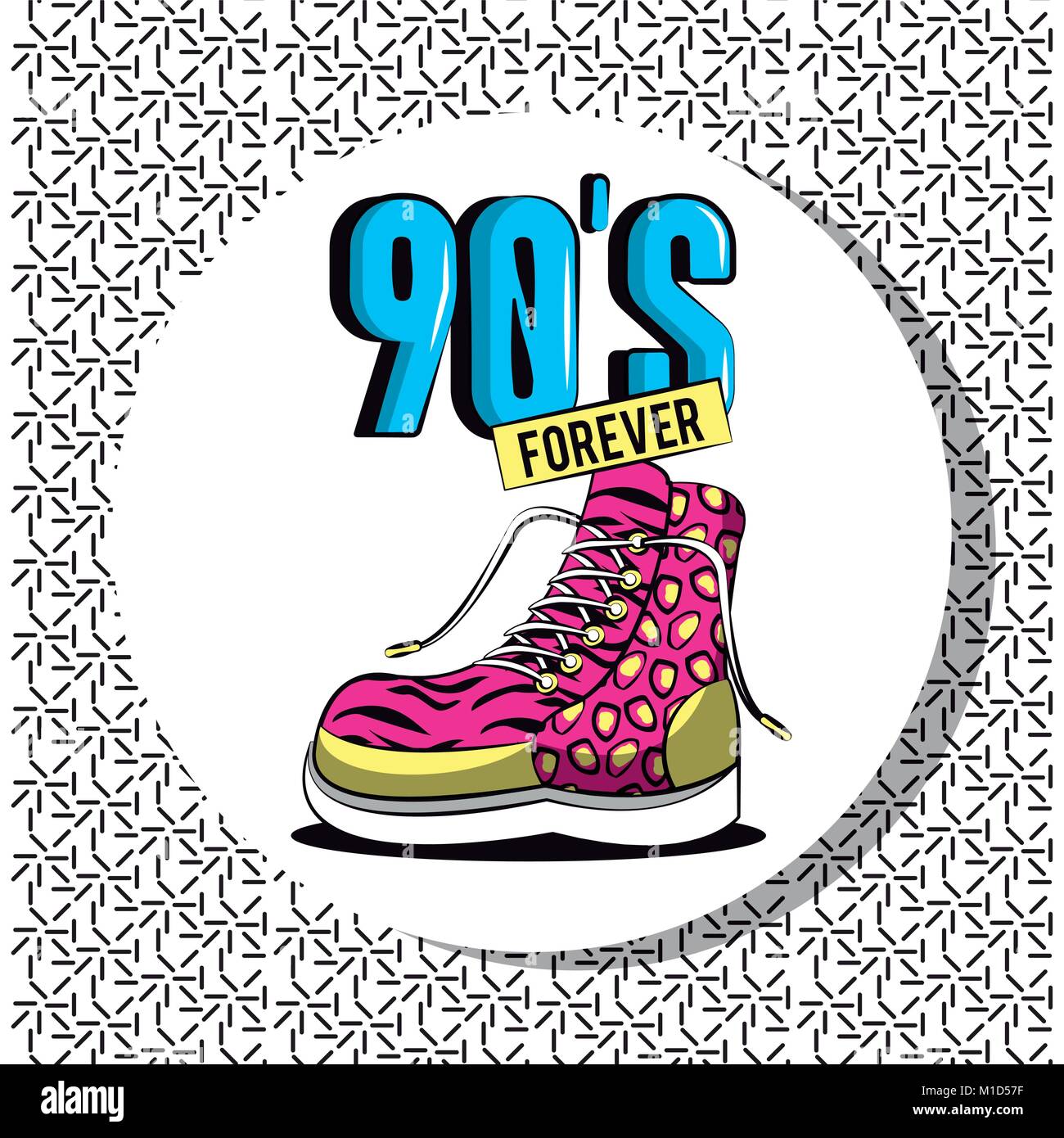 90s forever design Stock Vector Image & Art - Alamy