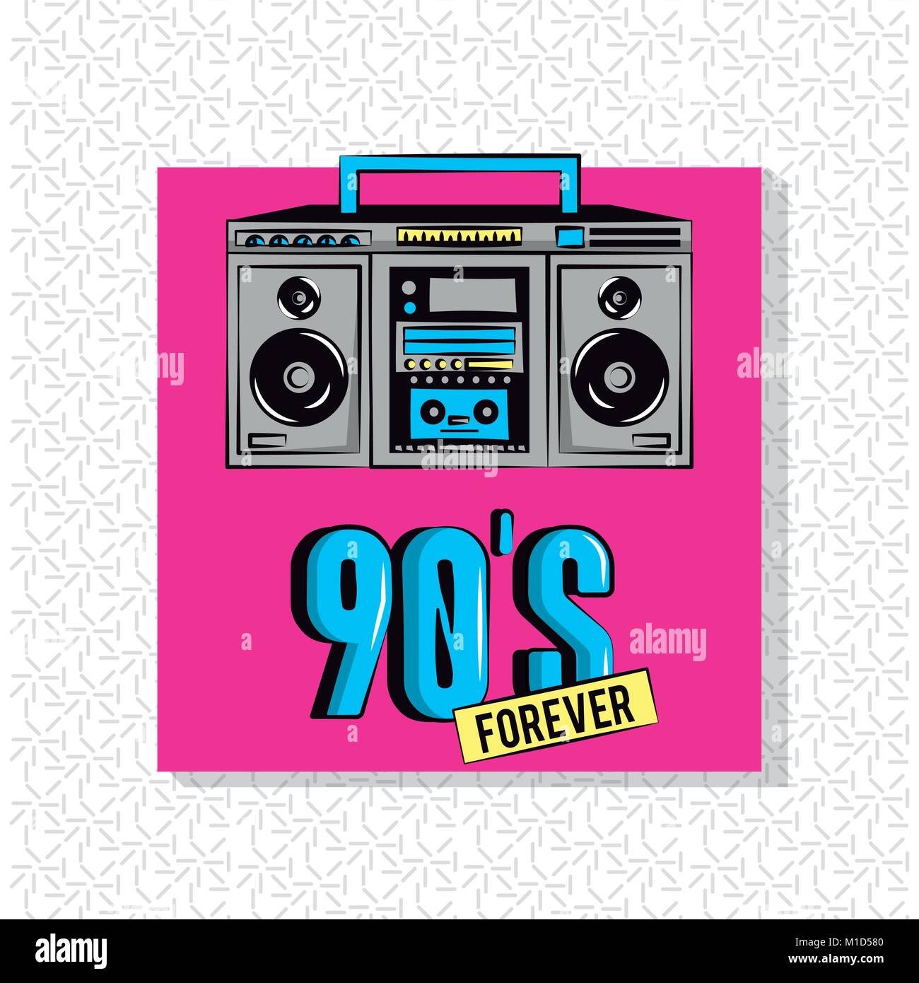 90s forever design Stock Vector Image & Art - Alamy