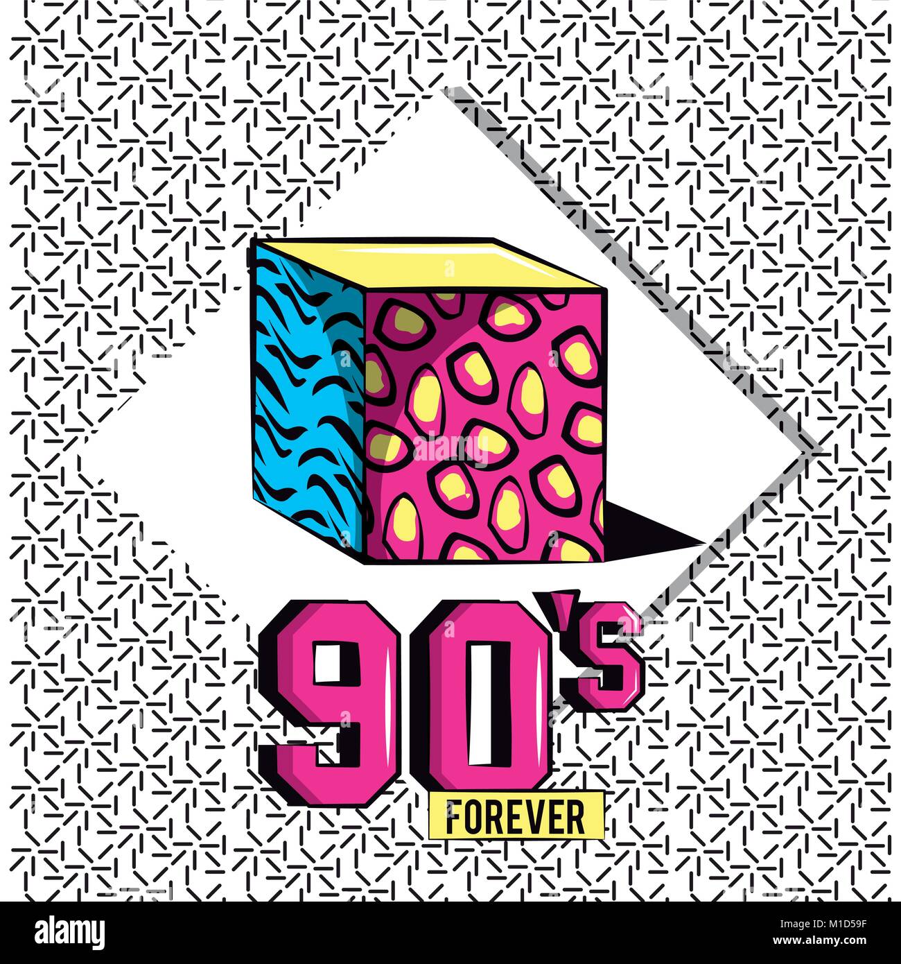 90s forever design Stock Vector Image & Art - Alamy