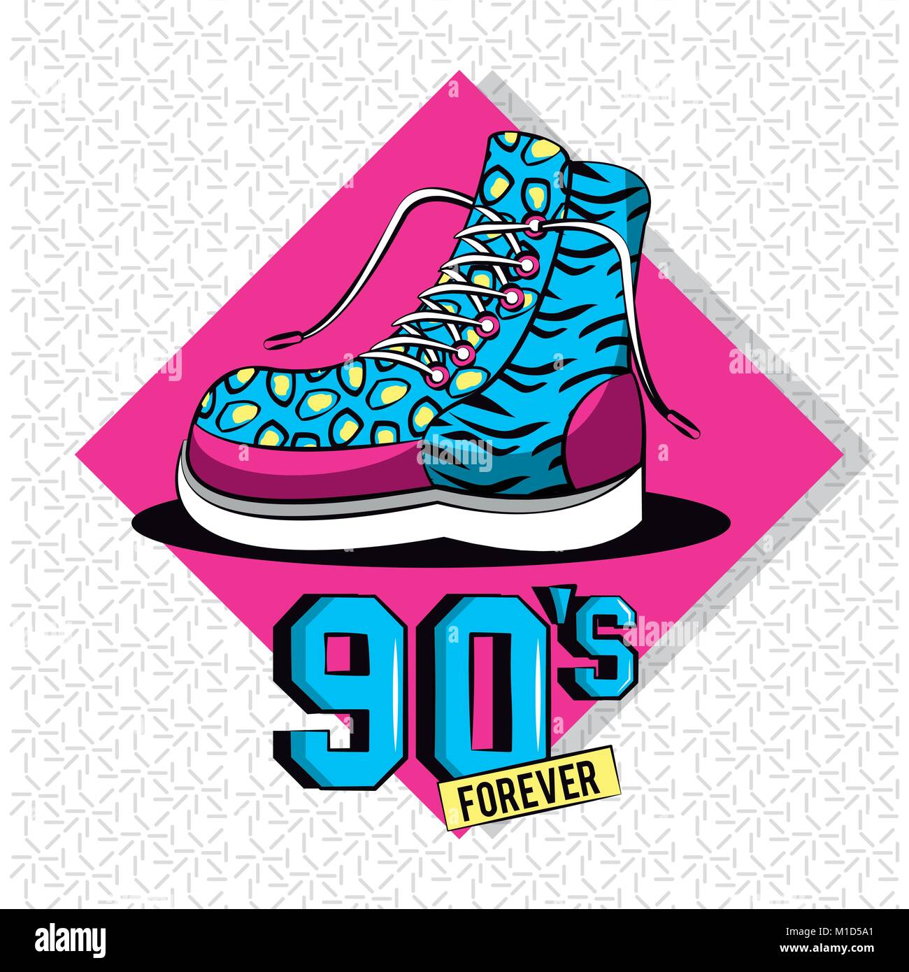90s forever design Stock Vector Image & Art - Alamy