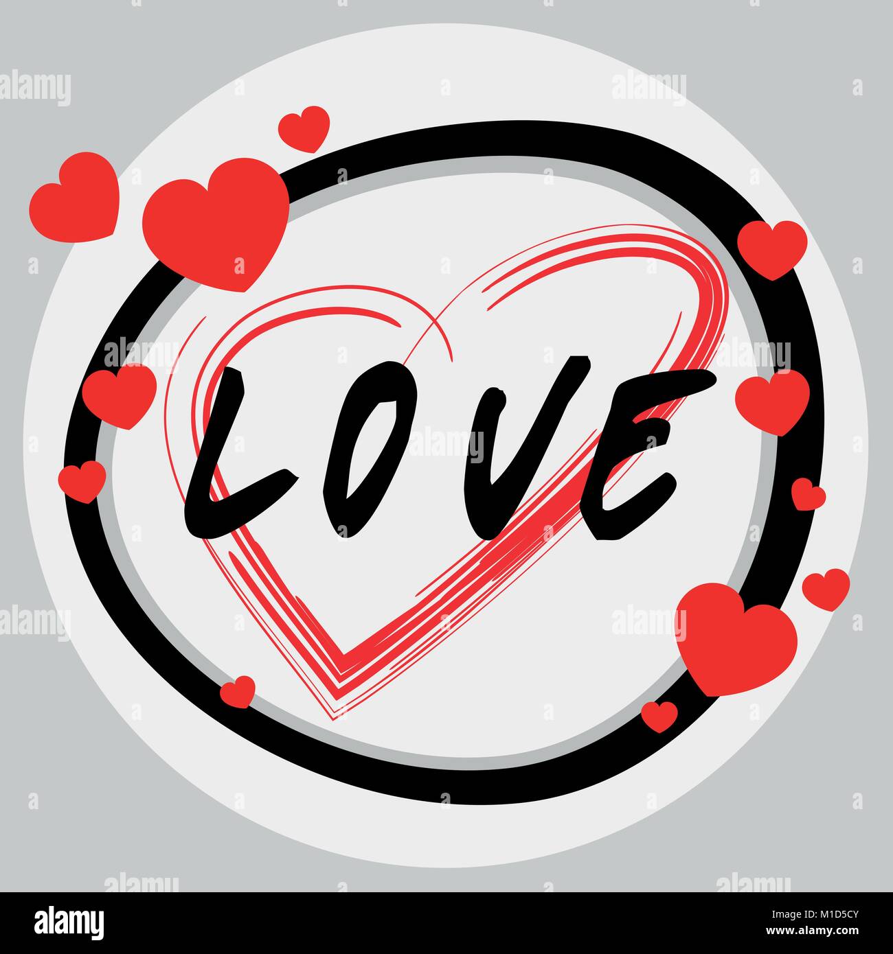 Heart desing Stock Vector Images - Alamy