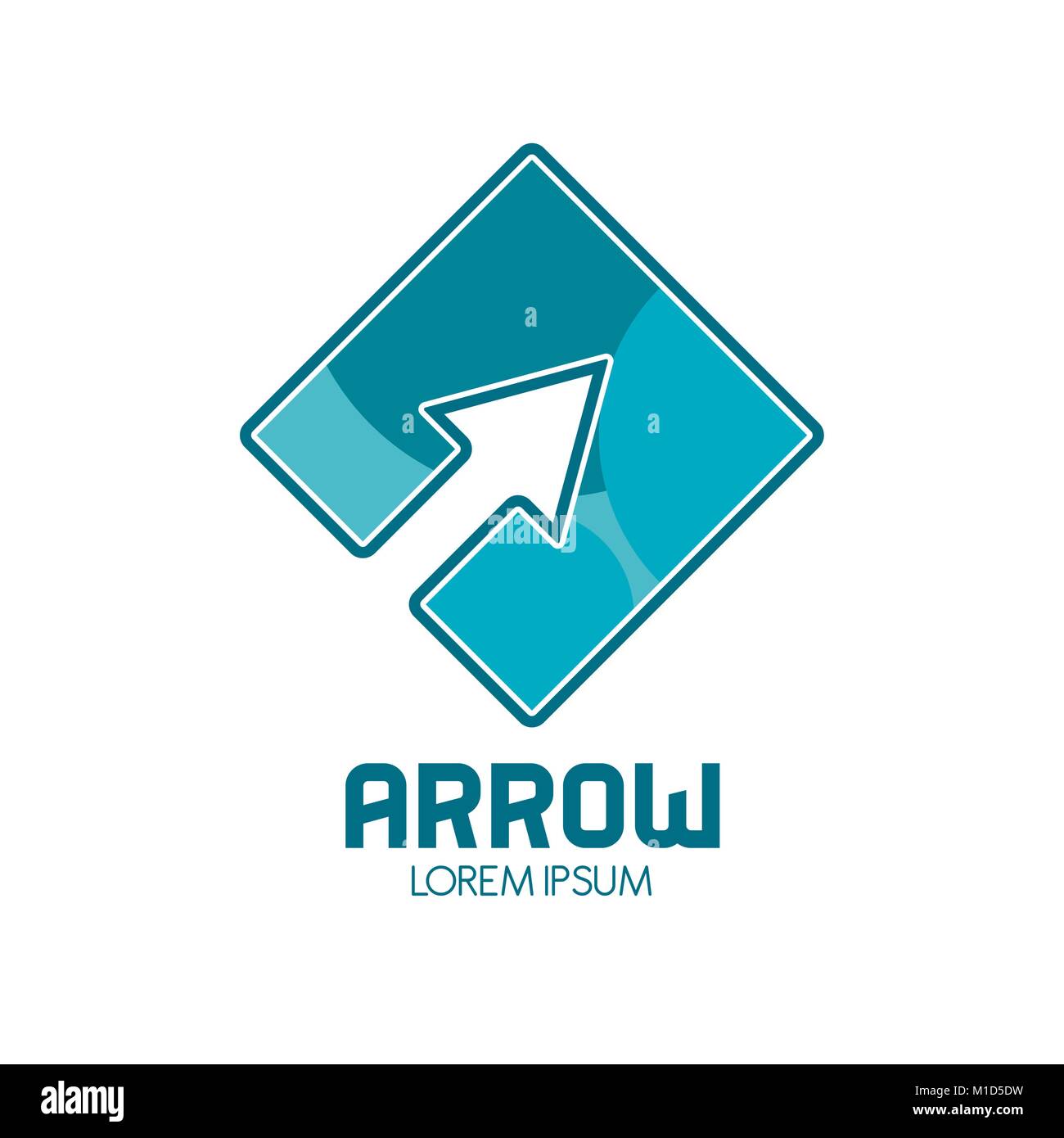 Arrow abstract symbol Stock Vector Image & Art - Alamy
