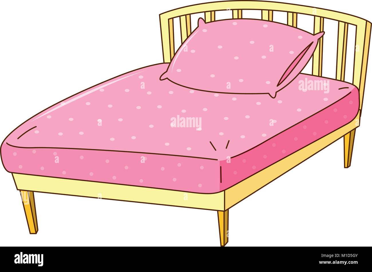 Bed sheet vector vectors hi-res stock photography and images - Alamy