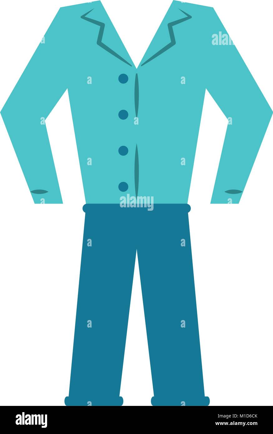 Mens pijama isolated Stock Vector Image & Art - Alamy