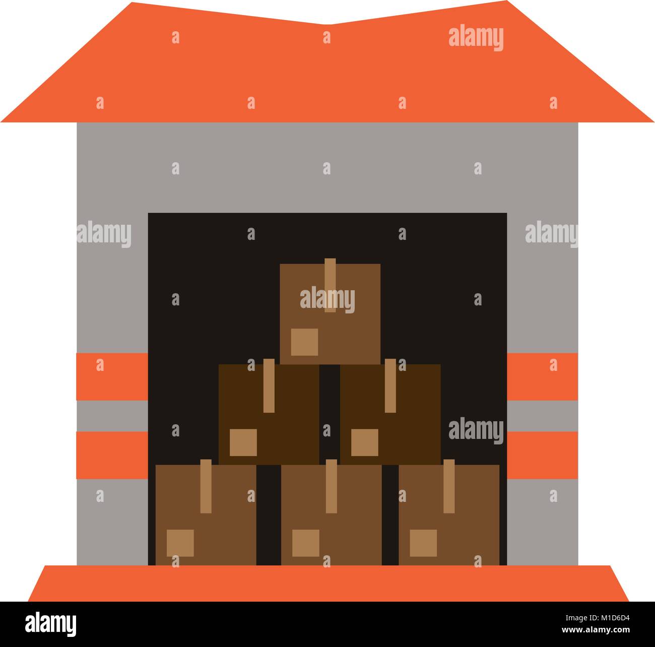 Roof boxes Stock Vector Images - Alamy