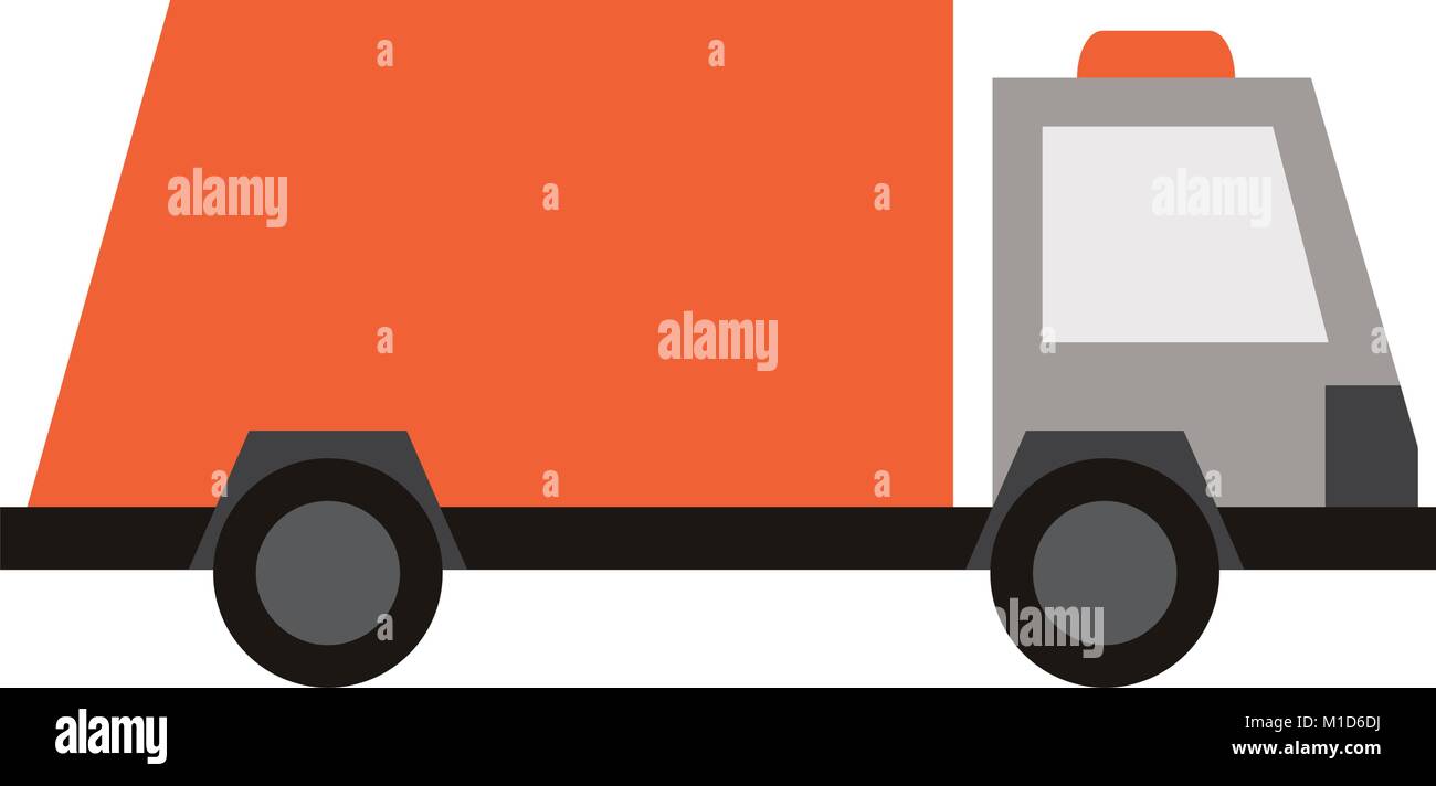 Delivery truck symbol Stock Vector Image & Art - Alamy