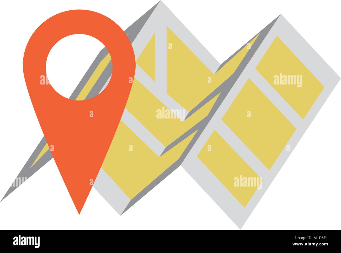 Map location symbol Stock Vector Image & Art - Alamy