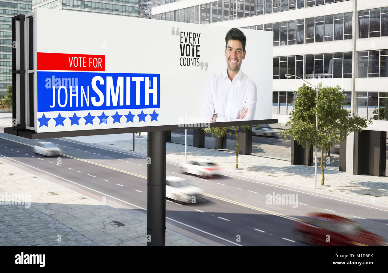 Political campaign ad hi-res stock photography and images - Alamy