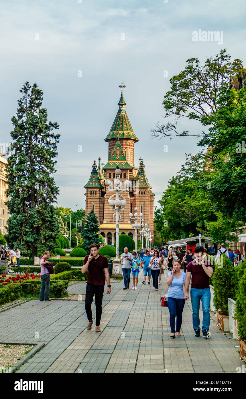 Romania city people hi-res stock photography and images - Alamy