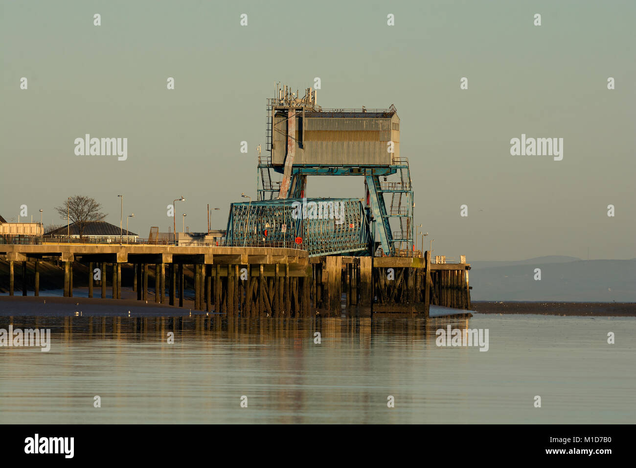 Old Ferry docks at Fleetwood, Lancashire, UK Stock Photo - Alamy