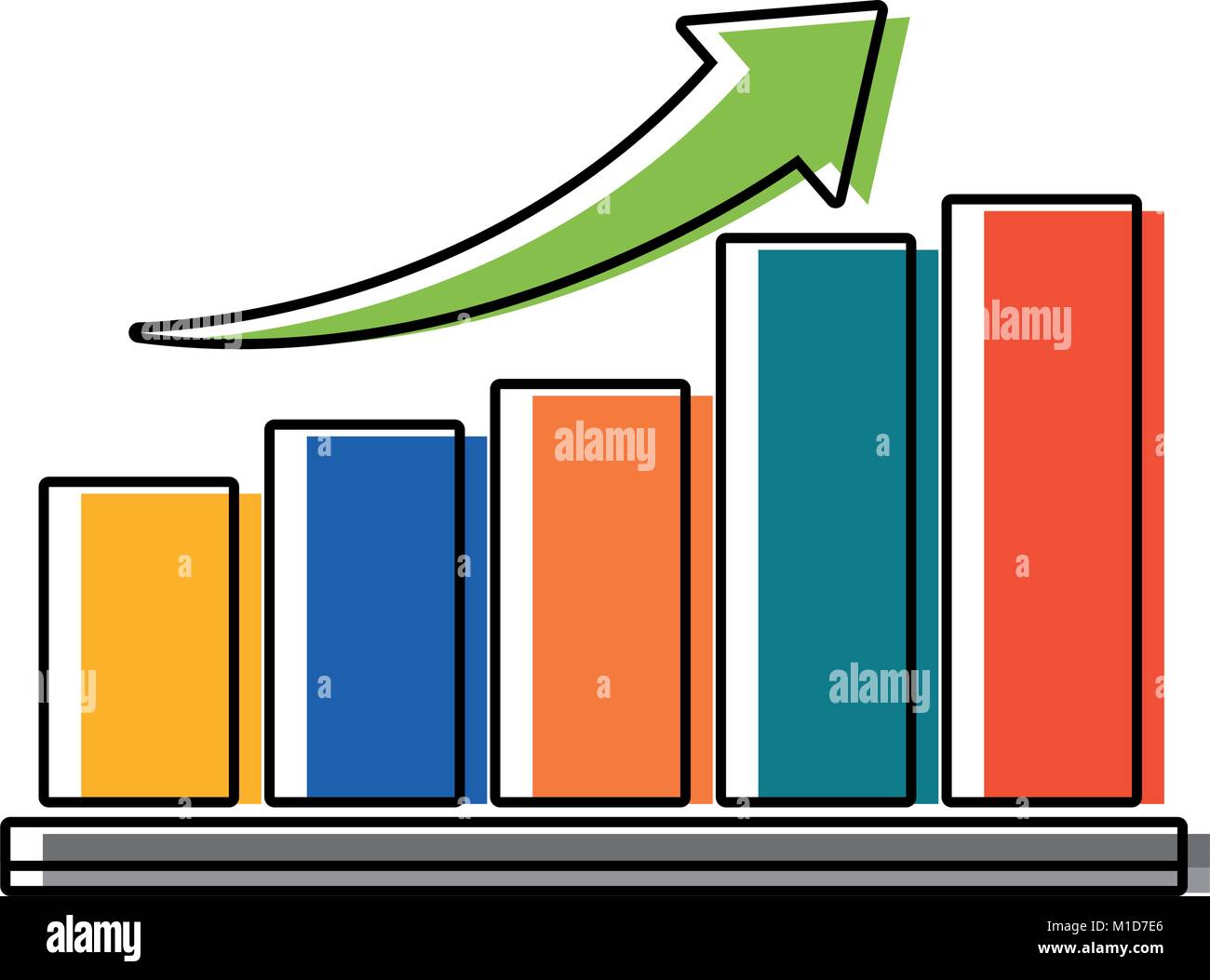 bar chart design Stock Vector Image & Art - Alamy