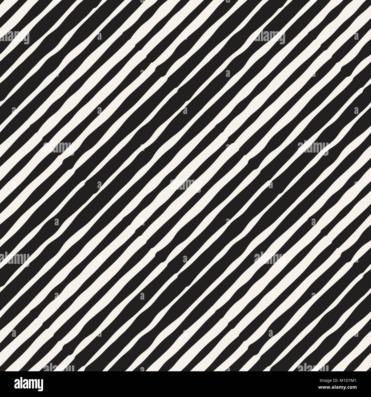 Seamless abstract hand drawn pattern. Vector freehand lines background ...