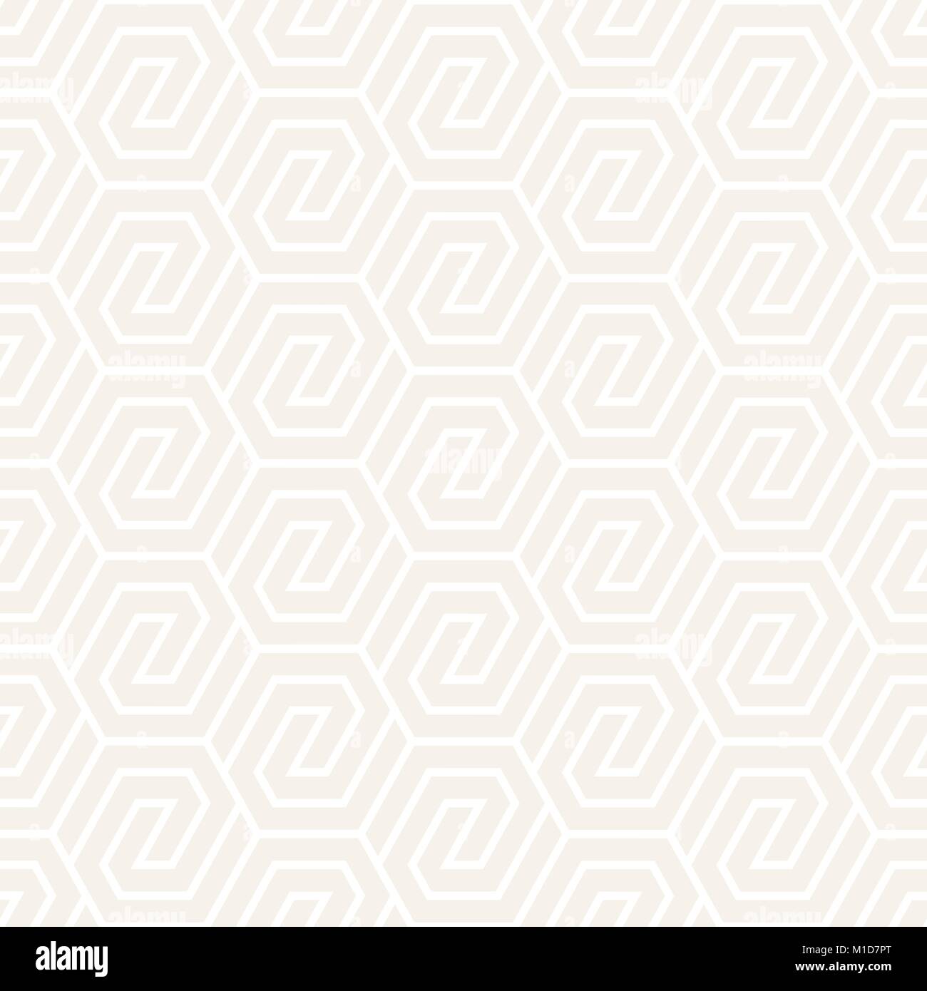 Vector seamless subtle pattern. Modern stylish texture with monochrome trellis. Repeating ...