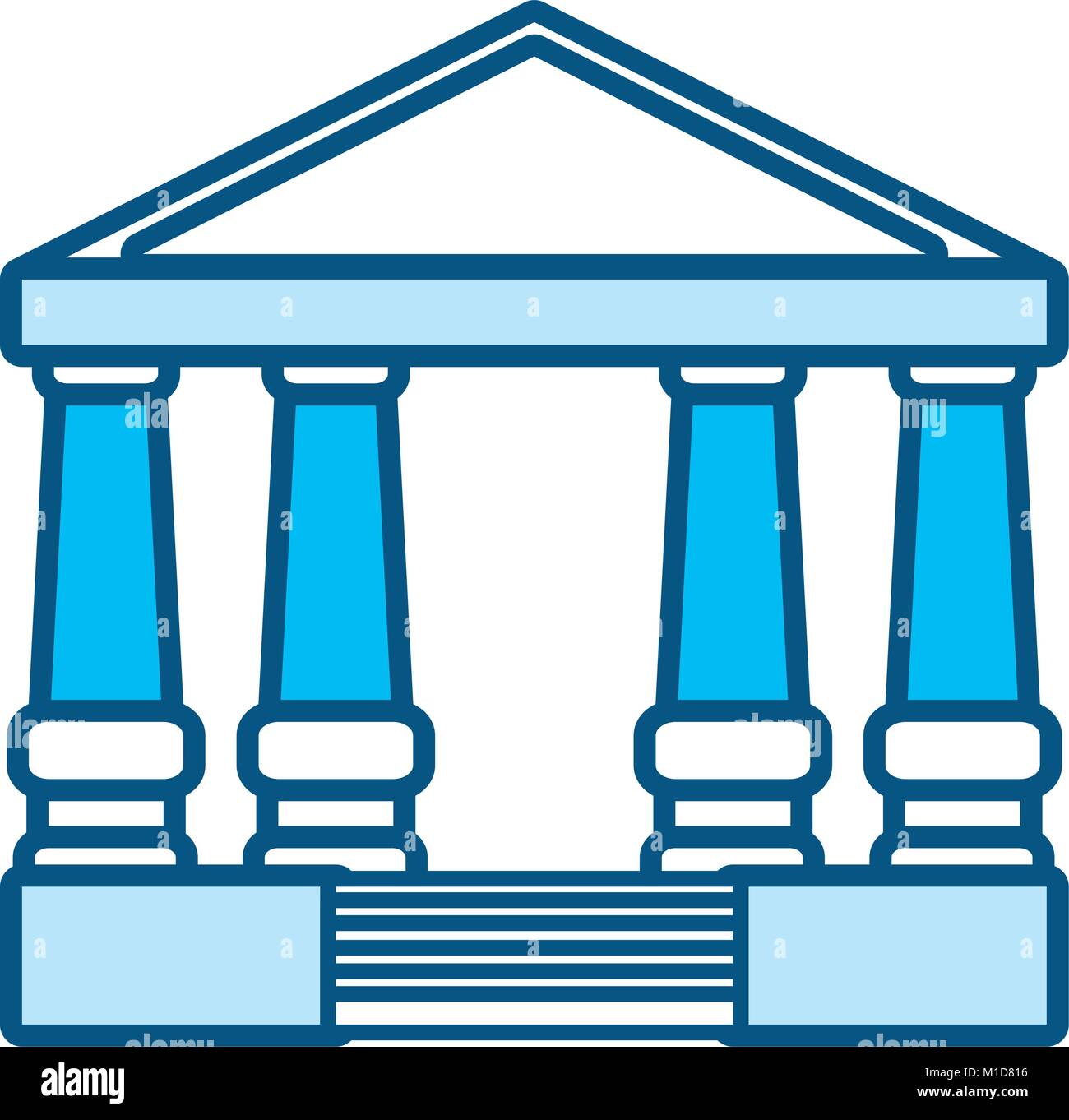 greek building design Stock Vector Image & Art - Alamy
