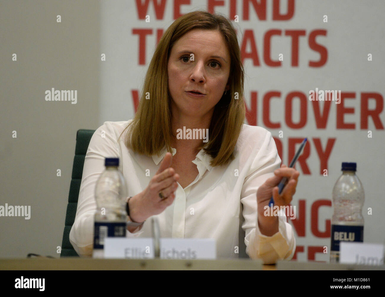 Global Witness Campaigns Leader Ellie Nichol High Resolution Stock ...