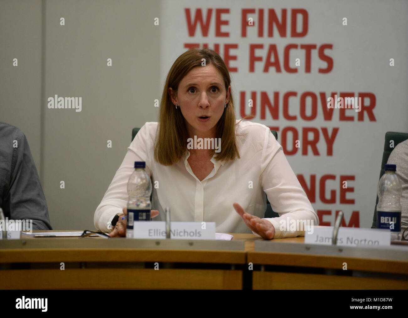 Global witness campaigns leader ellie nichol hi-res stock photography ...