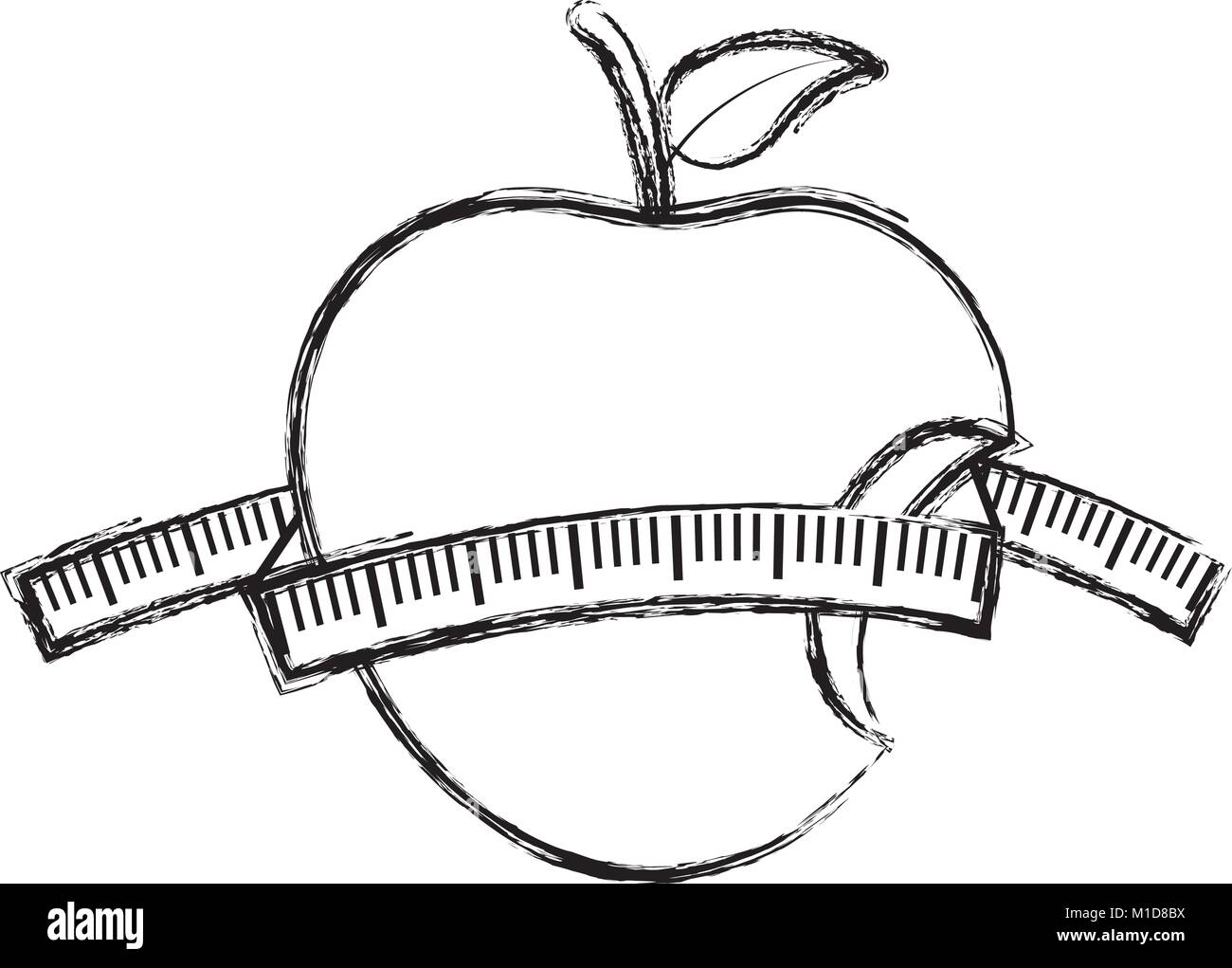 Apple vector illustration Stock Vector Image & Art - Alamy