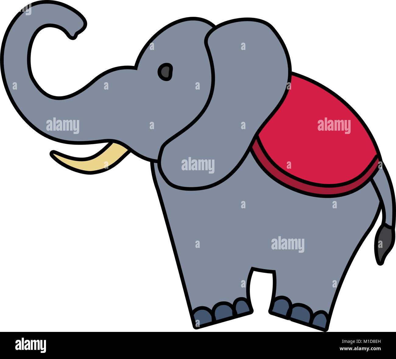elephant vector illustration Stock Vector Image & Art - Alamy