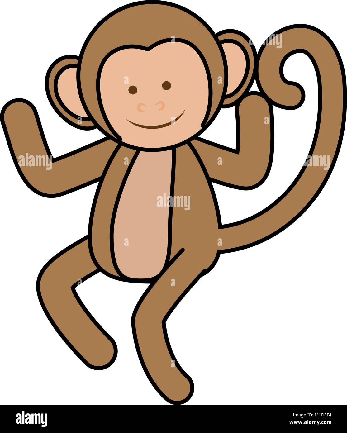 monkey vector illustration Stock Vector Image & Art - Alamy